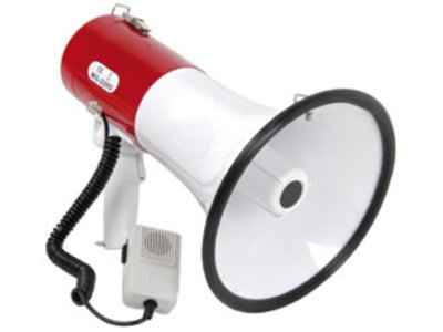 Adastra Megaphone (30W Max) with Siren – Knight Sound and Light